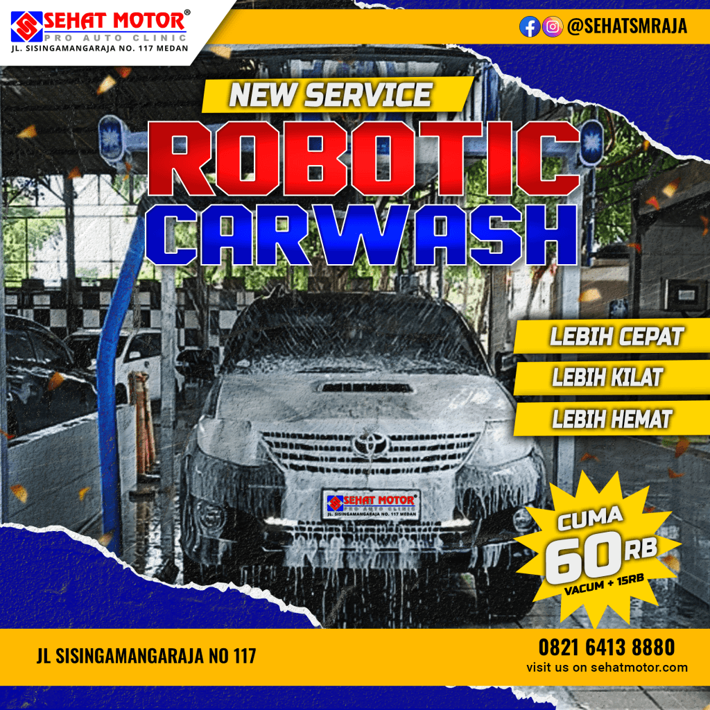 Doorsmeer robotic cepat & hemat - Sehat Motor